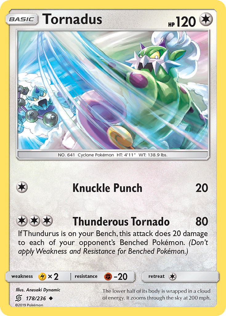 Tornadus Ex Card