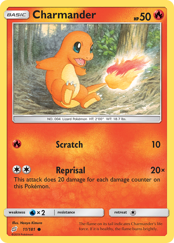 Charmander 11/181 - Team Up - Game Nerdz