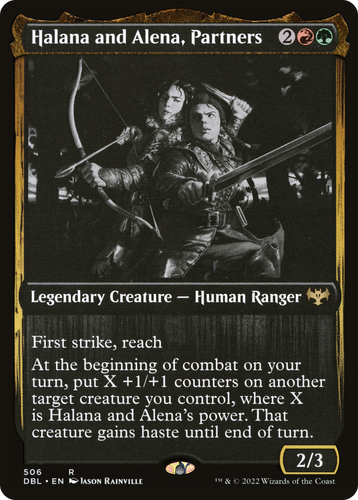 Halana and Alena, Partners (DBL-506) - Innistrad: Double Feature - Game ...