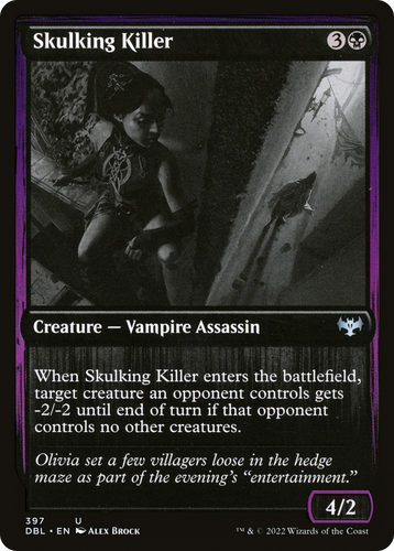 Skulking Killer - Innistrad: Double Feature Foil - Game Nerdz