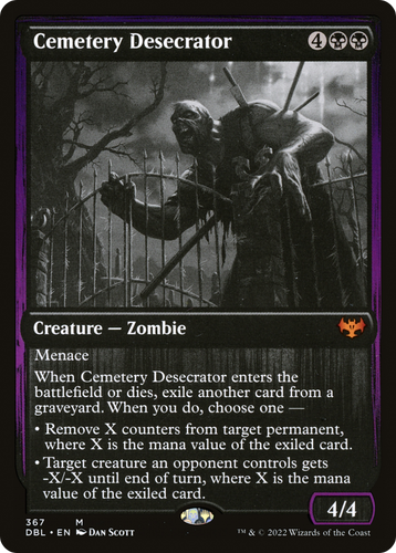 Cemetery Desecrator (DBL-367) - Innistrad: Double Feature - Game Nerdz