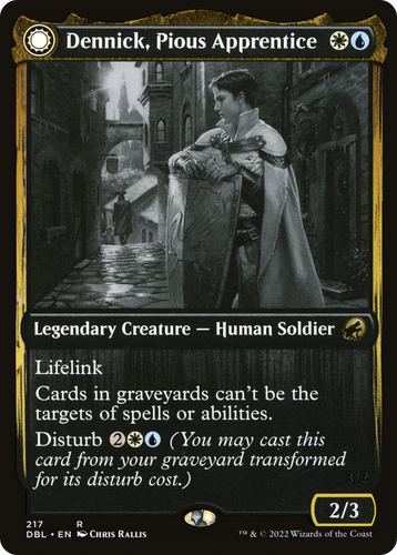 Dennick, Pious Apprentice // Dennick, Pious Apparition - Innistrad ...