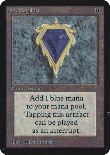 Mox Sapphire (LEA-265) - Limited Edition Alpha - Game Nerdz