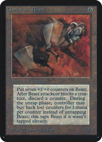 Clockwork Beast (LEA-236) - Limited Edition Alpha - Game Nerdz
