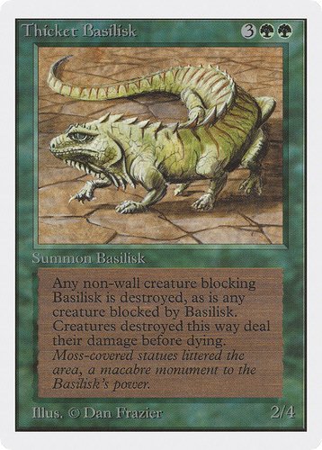 Thicket Basilisk (2ED-219) - Unlimited Edition - Game Nerdz