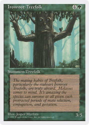 Ironroot Treefolk - Fourth Edition - Game Nerdz