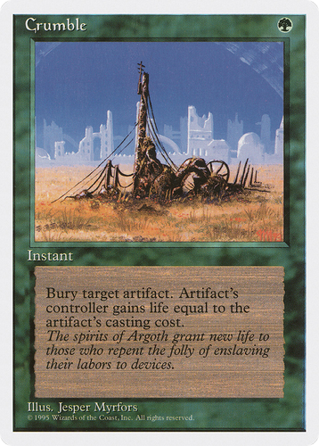 Crumble - Fourth Edition - Game Nerdz