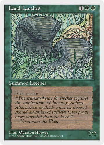 Land Leeches - Fourth Edition - Game Nerdz
