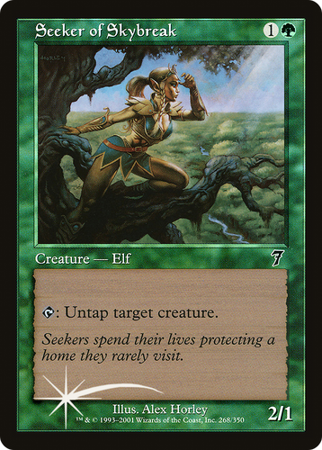 Seeker of Skybreak (7ED-268★) - Seventh Edition Foil - Game Nerdz