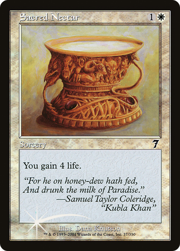 Sacred Nectar - Seventh Edition Foil - Game Nerdz