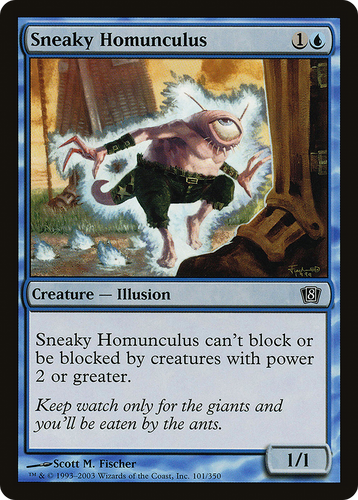 Sneaky Homunculus - Eighth Edition Foil - Game Nerdz