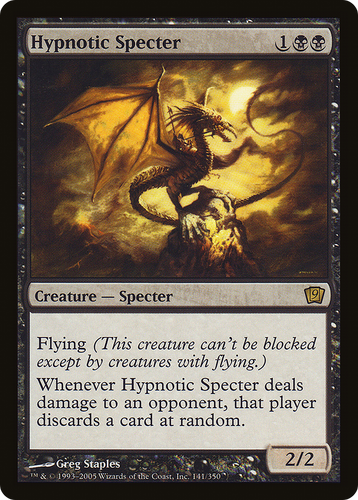 Hypnotic Specter (9ED-141★) - Ninth Edition Foil - Game Nerdz