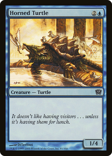 Horned Turtle - Ninth Edition Foil - Game Nerdz