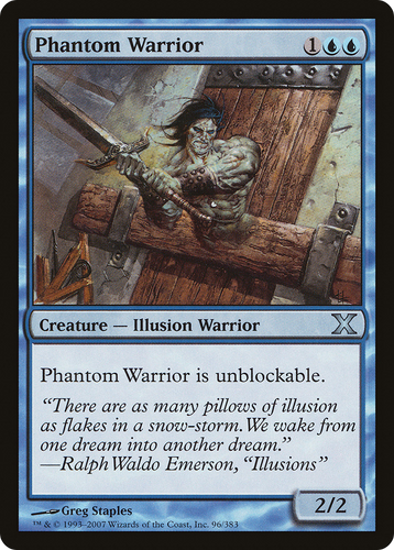 Phantom Warrior - Tenth Edition Foil - Game Nerdz