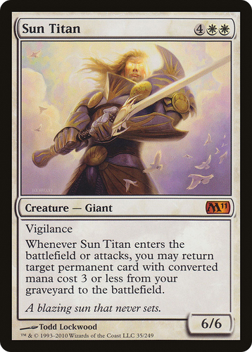 Sun Titan - Magic 2011 Foil - Game Nerdz