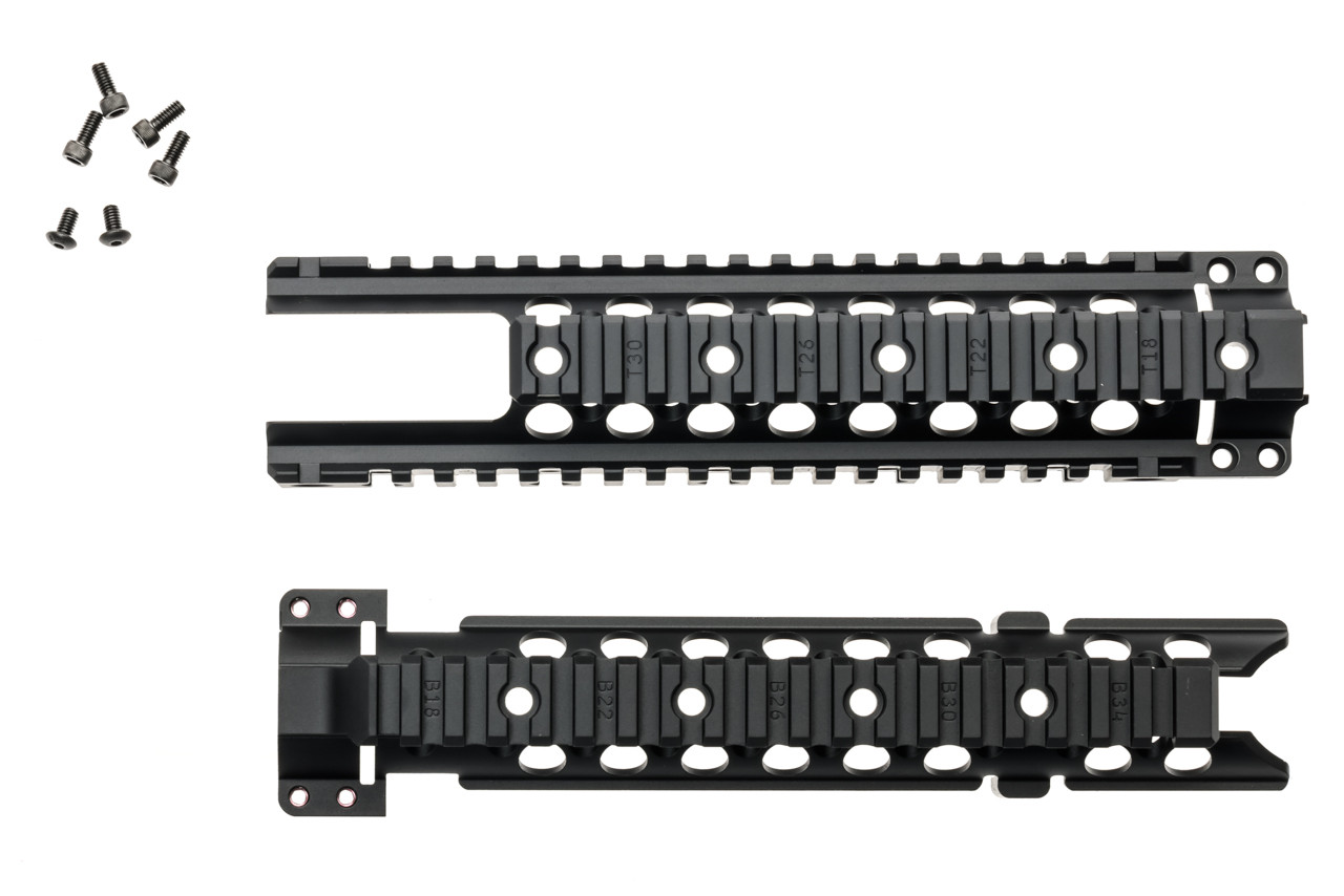C4 Rail, Carbine Length Cutout Rail Handguard | by C.A.