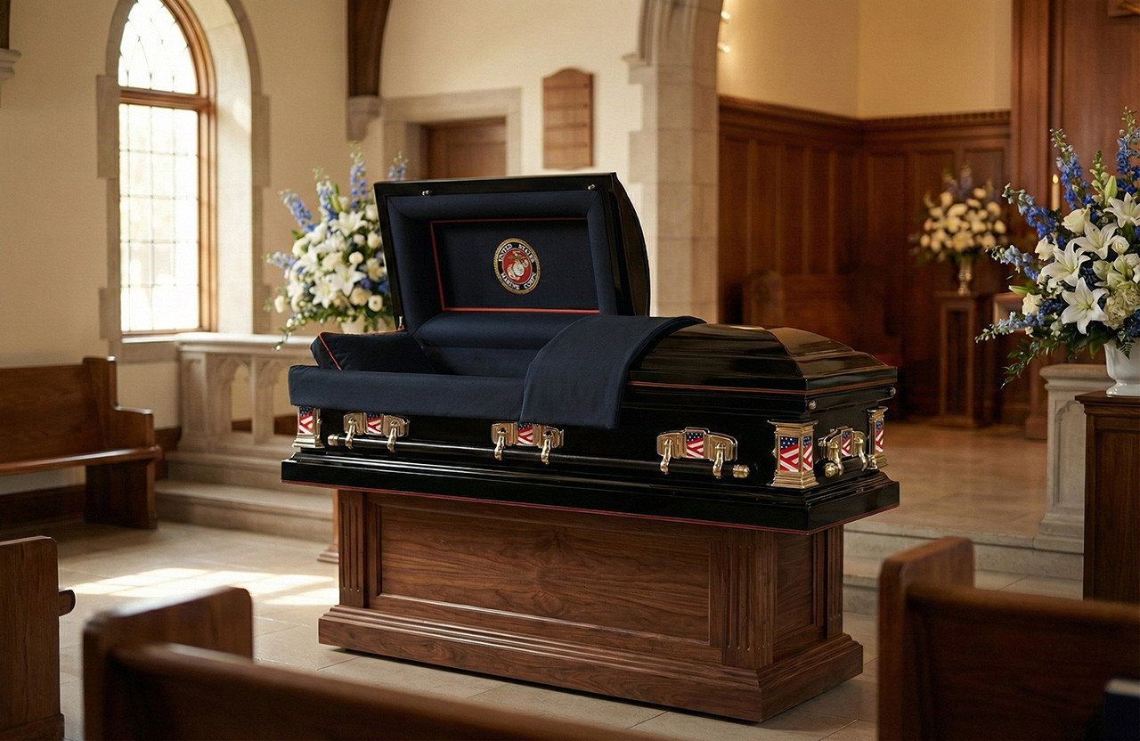 Veterans Marines Casket – Honor Military Service with Dignity ...