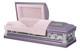 Lincoln Lilac Metal Casket for Sale with White Velvet Interior ...
