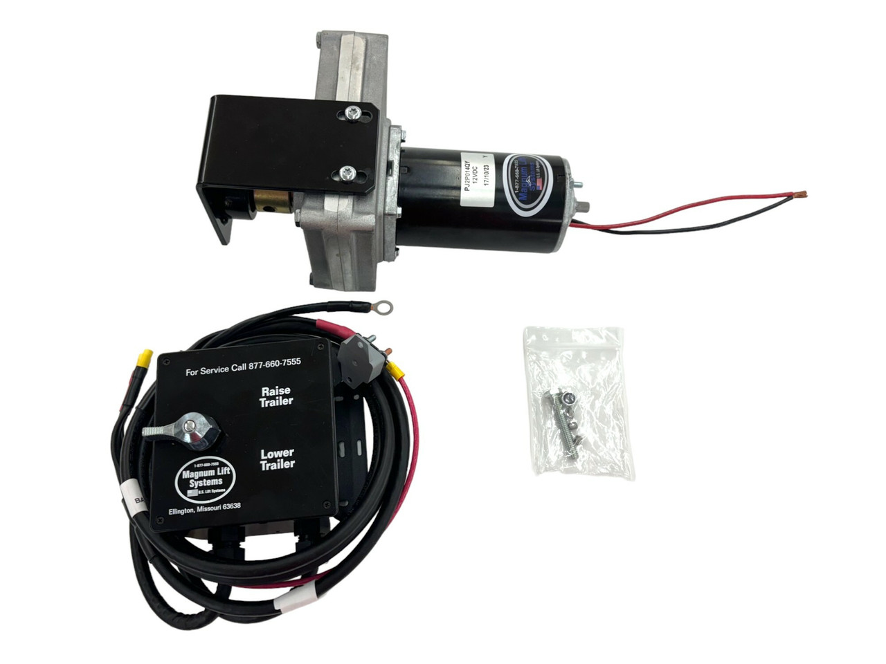 Magnum Lift Electric Jack Motor For 2-Speed Bulldog & Holland Jacks ...