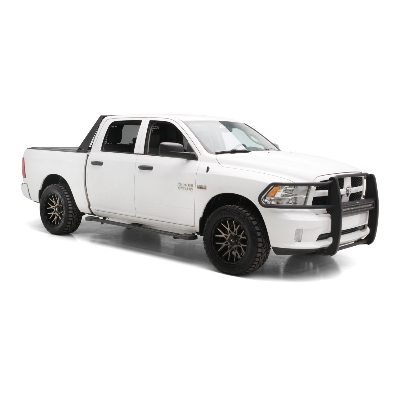 ARIES Rocker Step Running Boards, Select Dodge, Ram 1500 Step Nerf Bar Kit TowUniverse Step Nerf Bar