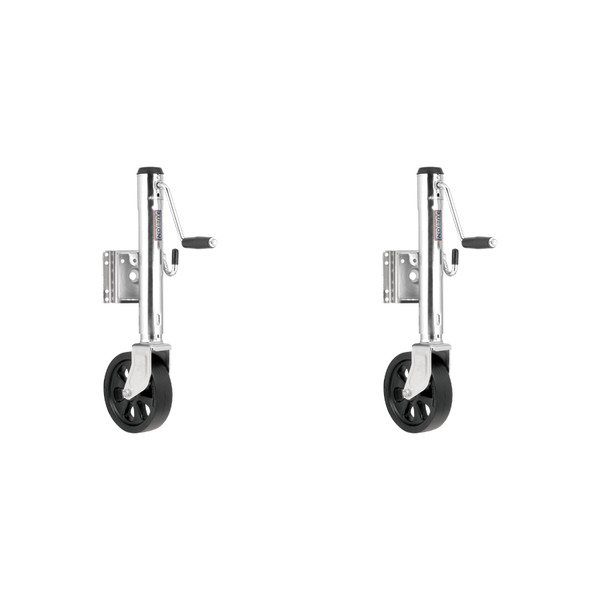 Fulton (2-Pack) Marine Trailer Jack, 1,500 lbs. Lift Capacity, Sidewind ...