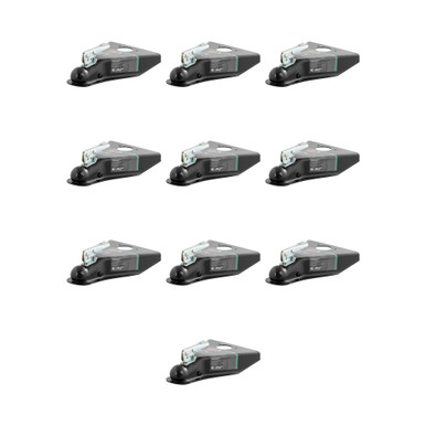 CURT (10-Pack) 2" A-Frame Coupler with Posi-Lock (5,000 lbs, Black ...