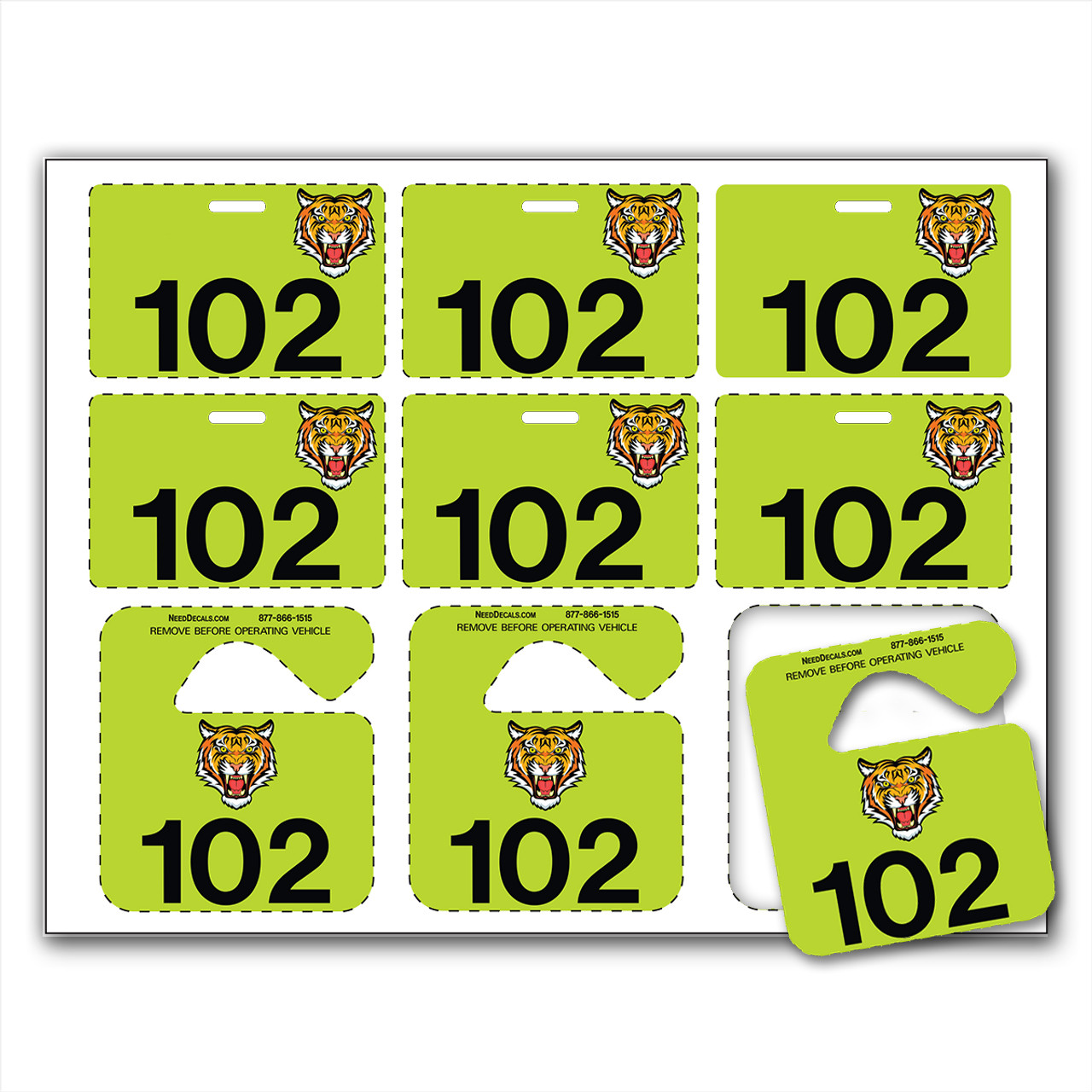 Parent Pick Up Hang Tags | Parent Pick Up Kit | Pick Up Permit