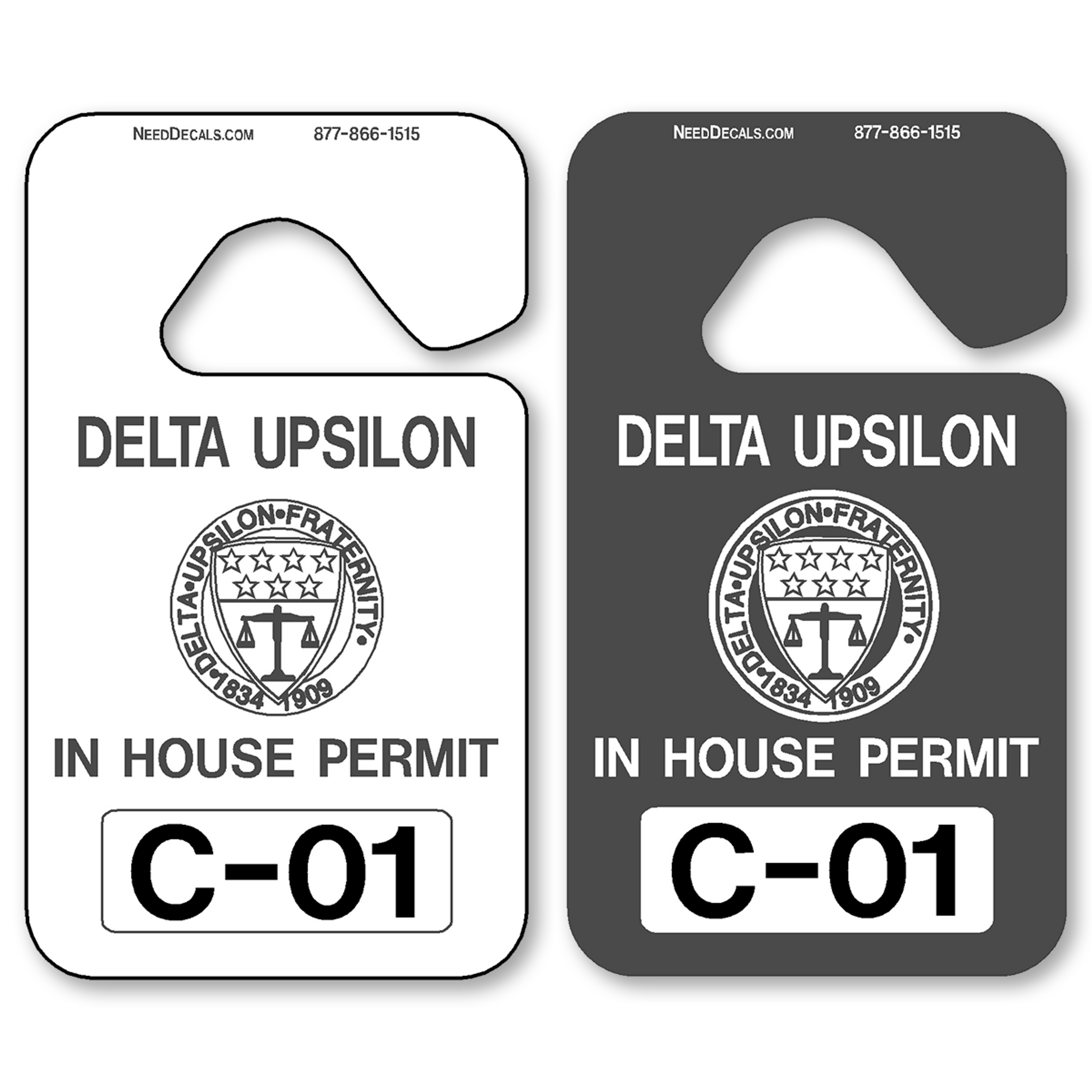 Parking Pass Hang Tags 125 282 To 2500 049 Free Numbering And