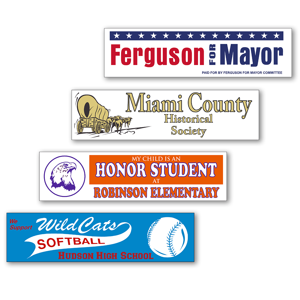 Honor Roll Bumper Stickers | Custom School Bumper Sticker