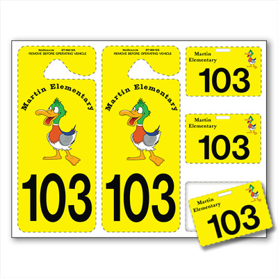 Parent Pick-Up Kit™ - 2 PK/ 3 Badges