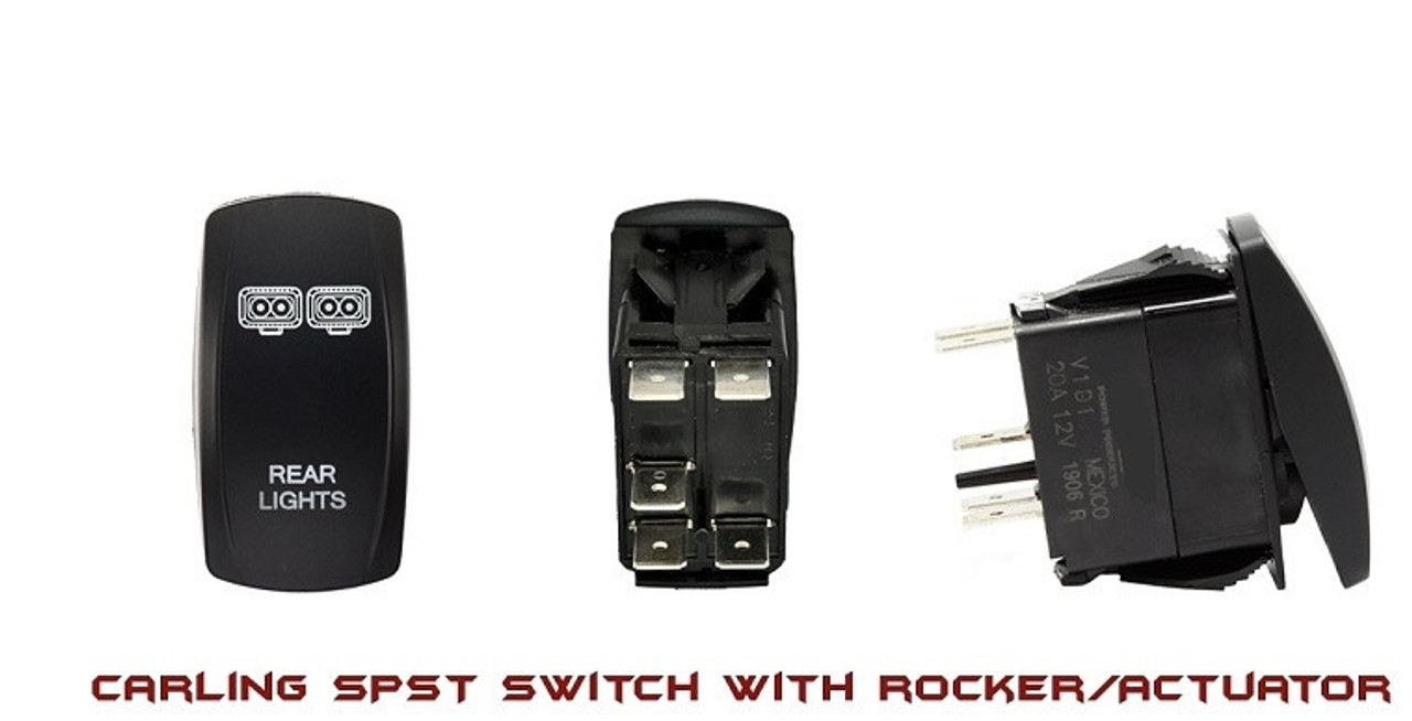 John Deere Gator Rear Lights Rocker Switch By Xtc Power Products Sw11