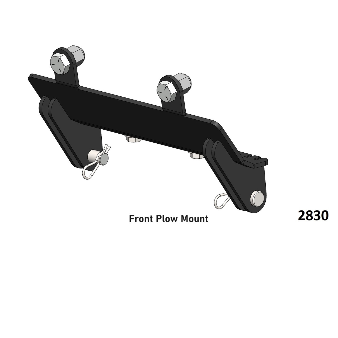 John Deere Gator Hpx Complete Snow Plow Kit By Eagle Plow