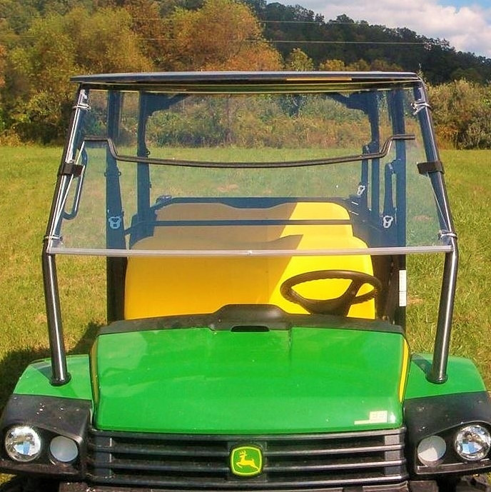John Deere Gator HPX/XUV 625/825 Flip Up Front Windshield by DOT Weld ...
