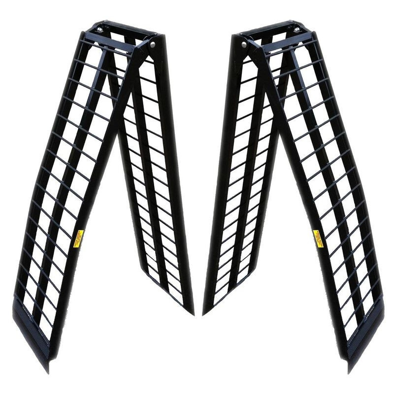 John Deere Gator 9 Ft Heavy-Duty Folding Arch Ramps by Titan Ramps - 311311