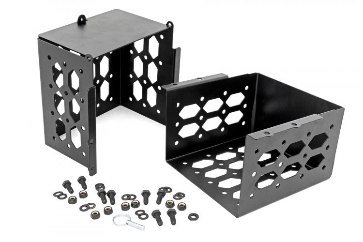 John Deere Gator UTV Rack Rifle Case Mounting Brackets by Rough country ...