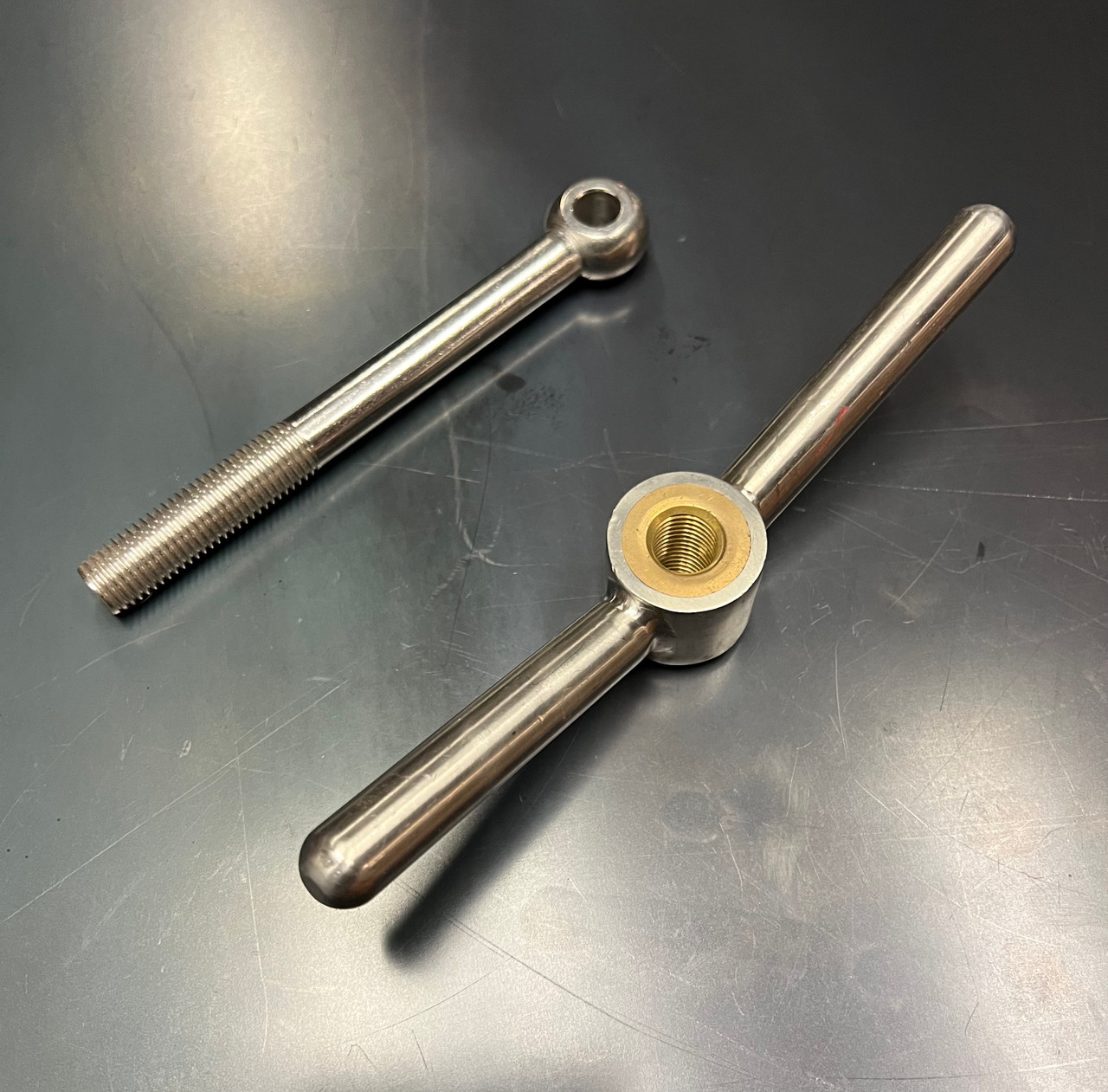 S.S Manway Handle, Y (or Wingnut) Style Key - 304 SS