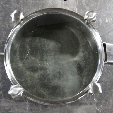 Glass Top Manway - 316 Stainless Steel