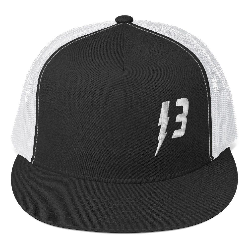 "13" logo Trucker Cap - Area 13