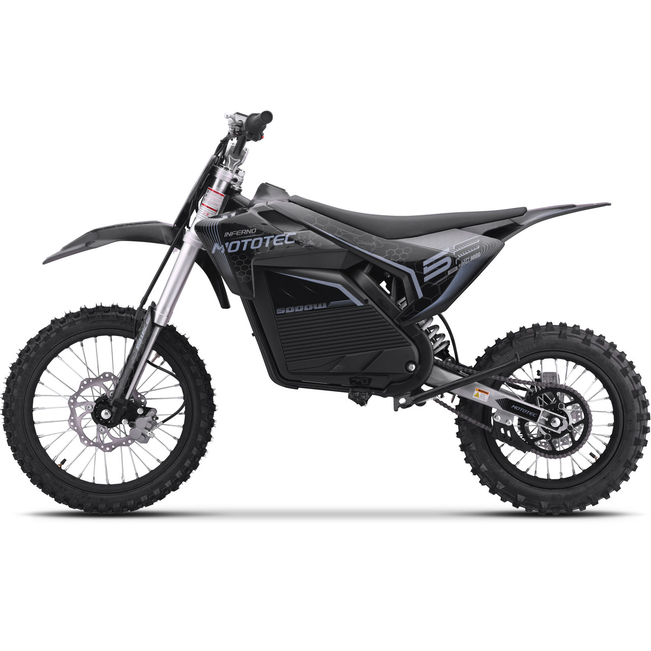Mototec 5000 Watt 72v Dirt Bike