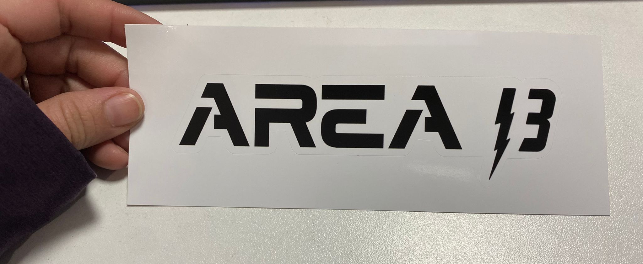 Area 13 Decal Sticker 2 pack