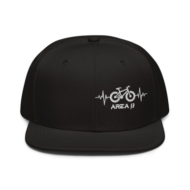 Heartbeat Snapback Hat - Area 13