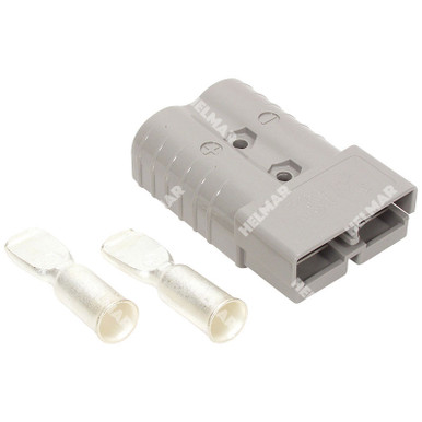 6340G2 CONNECTOR W/CONTACTS (SBX350 3/0 GRAY)