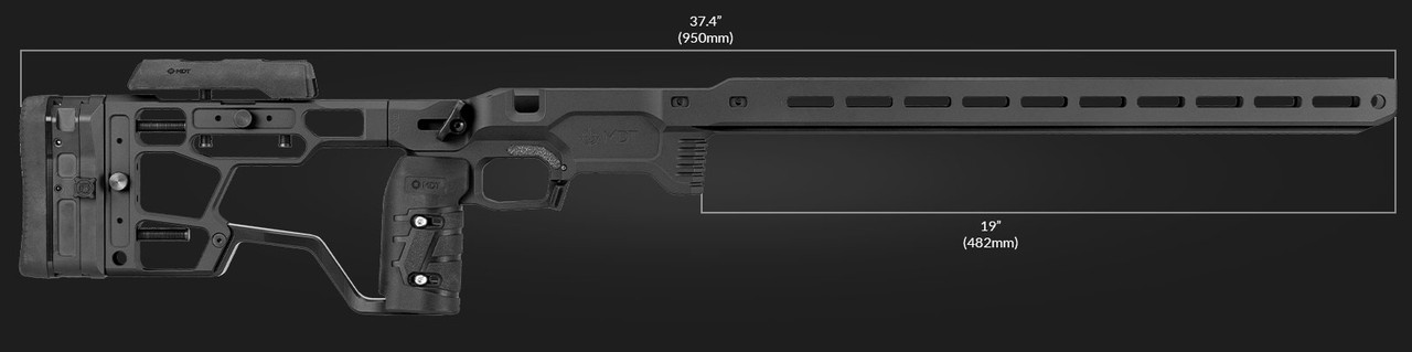 MDT ACC Elite Chassis System - Titanium Blue