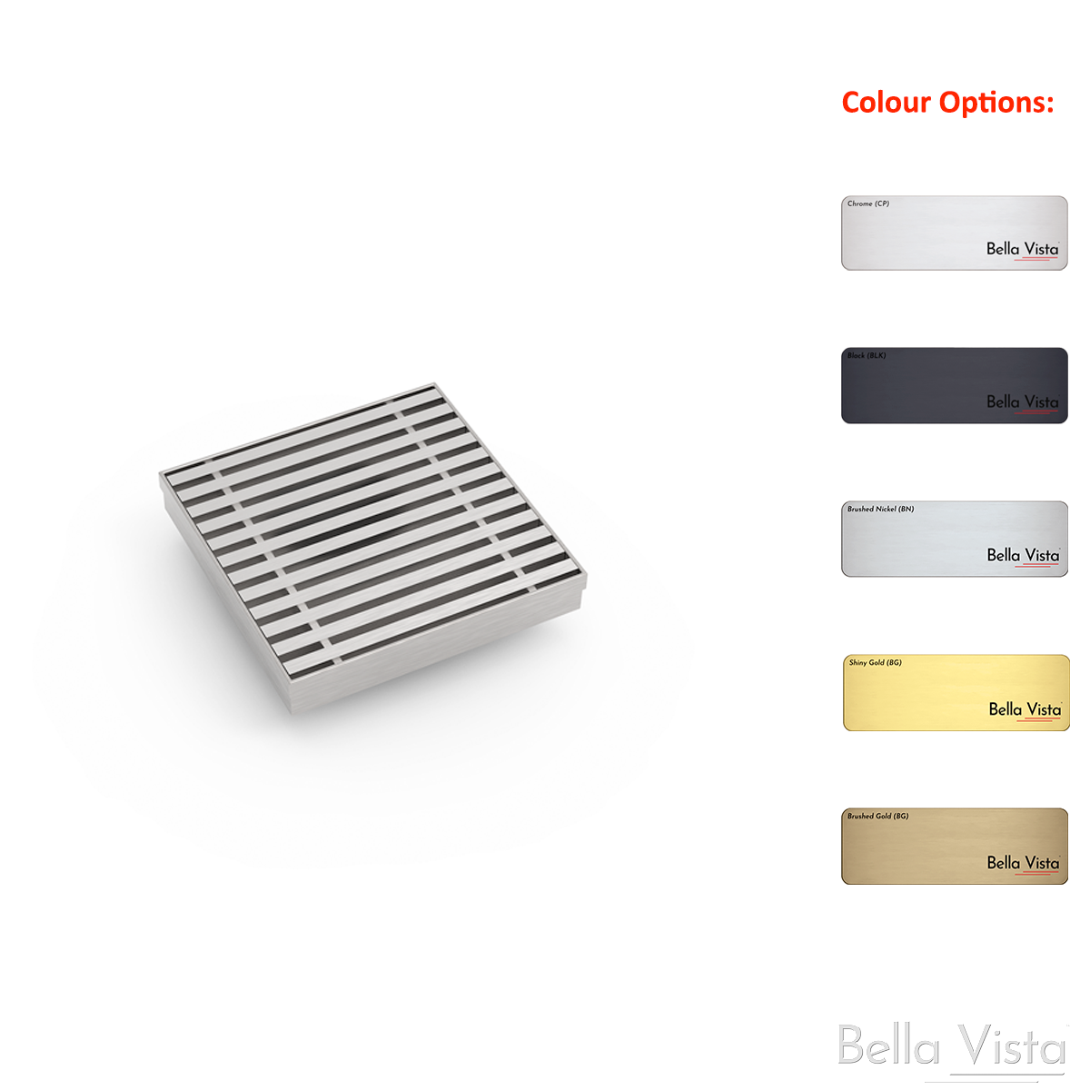 Builders Floor Drain AU Style 100mm Square