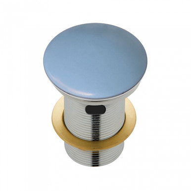 Ceramic Dome Pop-up Waste 32mm With Overflow