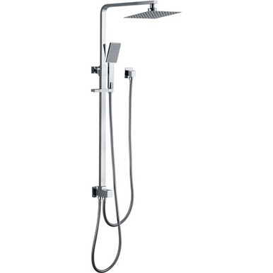 Eric Shower System With Rail Detached Inlet