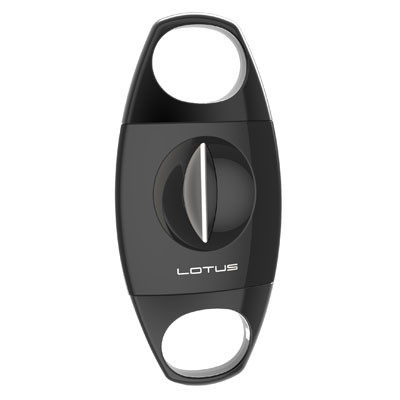 Lotus Jaws Cigar Cutter V-Cut Black