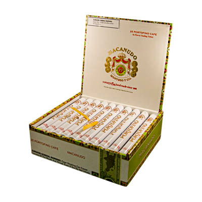 Macanudo Cafe Portofino Tubo Box 25