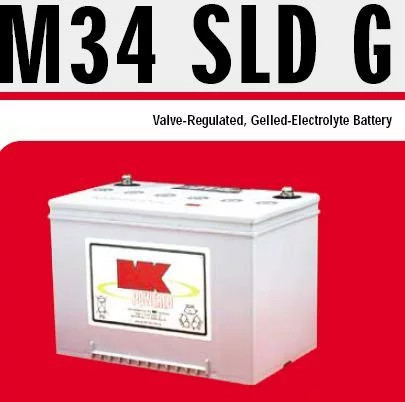 MK Battery M34 Sealed GEL Battery | Build My Wheelchair