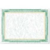 GREEN FOIL & INK BORDER CERTIFICATE - Qizzle
